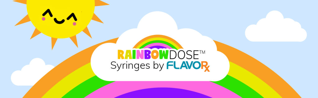 Rainbow Dose Colored Syringes | FLAVORx